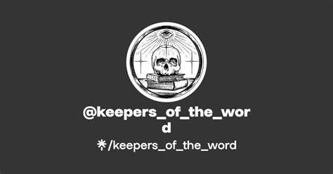 Keepers Of The Word Listen On Youtube Spotify Linktree
