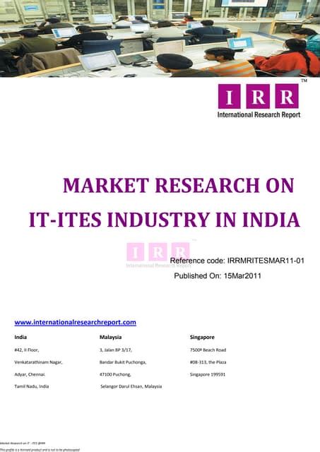 It Ites Pdf Information Services Industry Industries