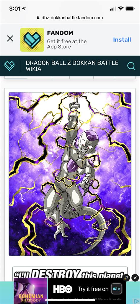 I Just Learned Final Form Friezas Are Farmable Units Rdbzdokkanbattle