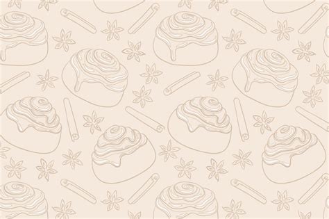 Cinnamon Rolls Collection By Slowcentury On Creativemarket Cinnamon