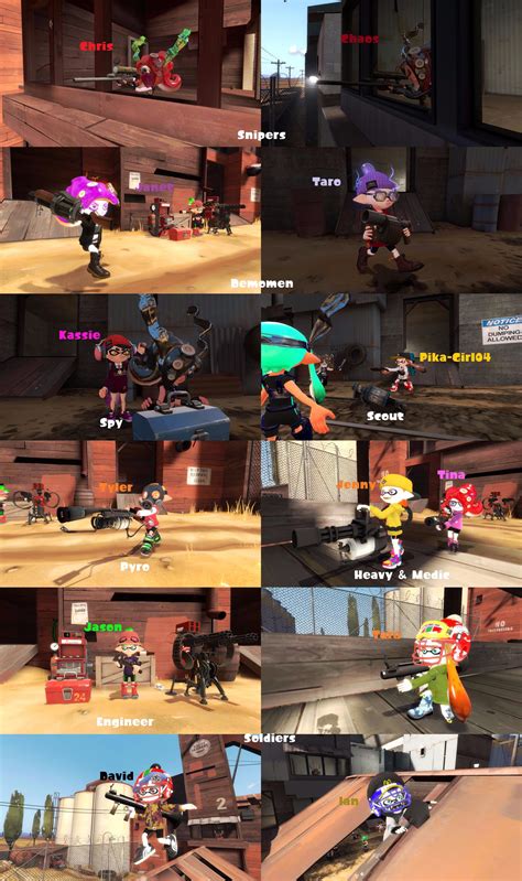 Tf2 Classes By Pika Girl04 On Deviantart