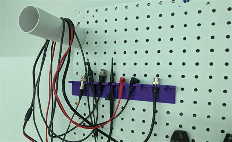 Pegboard Hanger For Cables By Klave Download Free Stl Model