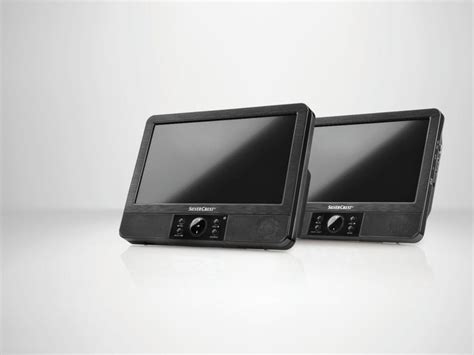 SILVERCREST Portabler DVD Player Mit 2 X 9 Bildschirm
