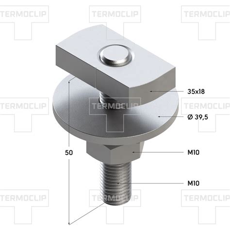 Болт T-образный TBT 41 8F Termoclip