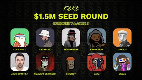 Rekt Raises 1 5m Seed Round Backed By Angels And Community Following