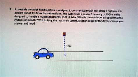 Solved Aroadside Unit With Fixed Location Is Designed To Communicate