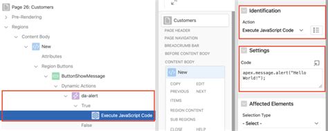 How To Show Alert Messages In Oracle Apex Vinish Dev