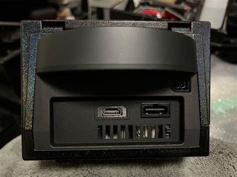 Custom Ultimate Holographic Rainbow Gamecube Jp Console Dol 001 W Blueretro Internal