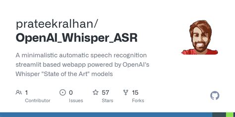 Pull Requests · Prateekralhanopenaiwhisperasr · Github