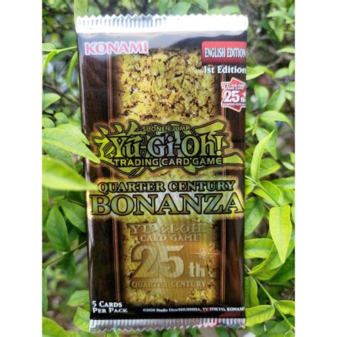 KW2 Yugioh EN UK US 01 Gói Pack Yugioh Quarter Century Bonanza