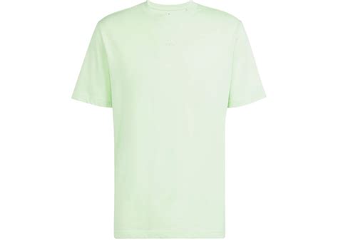 Adidas All Szn T Shirt Semi Green Spark Mens Ss25 Us