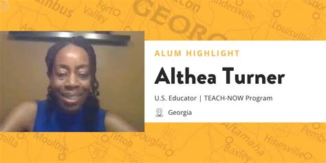 How Althea Turner Walked Ran And Jumped Into A Teaching Career