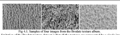 figure 4 1 from a review of recent texture classification methods