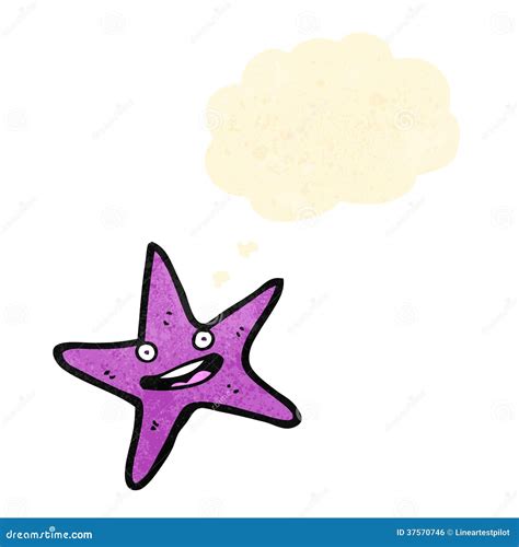 Estrela Do Mar Dos Desenhos Animados Ilustração do Vetor Ilustração