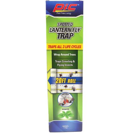Pic Spotted Lantern Fly Trap 20 Ft Roll Slf The Home Depot