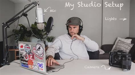 Youtube Studio Setup 2020 Blue Yeti And Fujifilm Xh1 Youtube