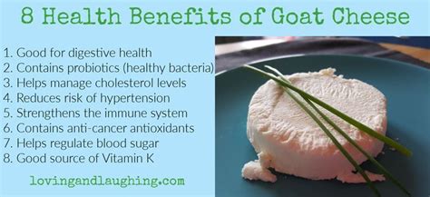 8 Health Benefits Of Goat Cheese Healthy Benefits Healthy Facts