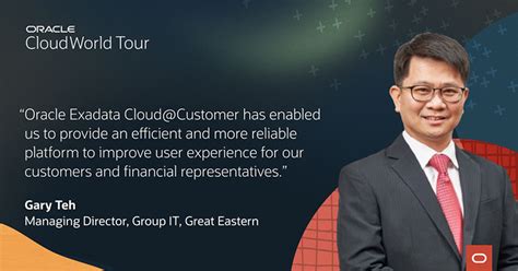 Great Eastern Selects Oracle Exadata Cloud Customer To Meet Increased