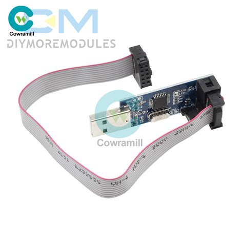 Atmega16 Minimum Avr System Board Atmega32 Usb Isp Usbasp Programmer Cable Ebay