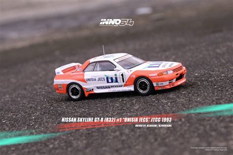 PO INNO MODELS INNO NISSAN SKYLINE GT R R UNISIA JECS JTCC