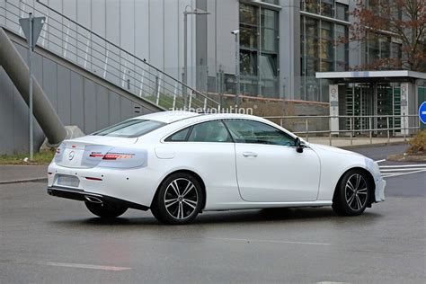 2020 Mercedes Benz E Class Coupe Facelift Spied For The First Time