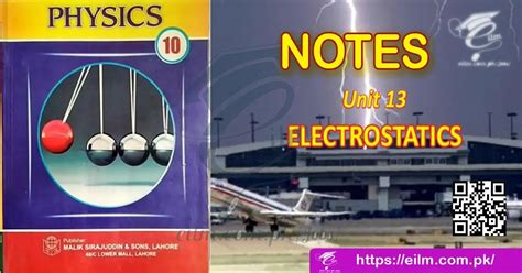 Class 10 Physics Unit 13 Electrostatics Notes Free Pdf Class 10 Physics Unit 13 Electrostatics Notes Free Pdf
