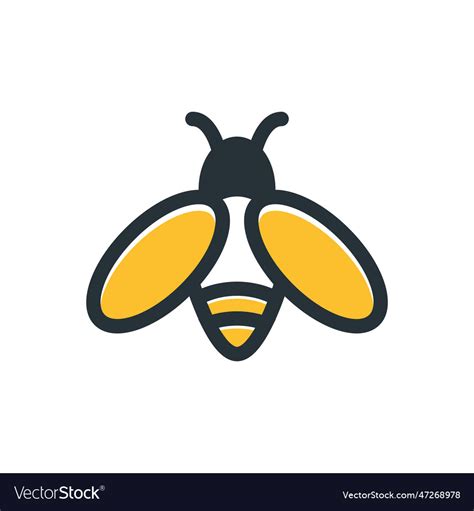 Honey Bee Design Royalty Free Vector Image Vectorstock