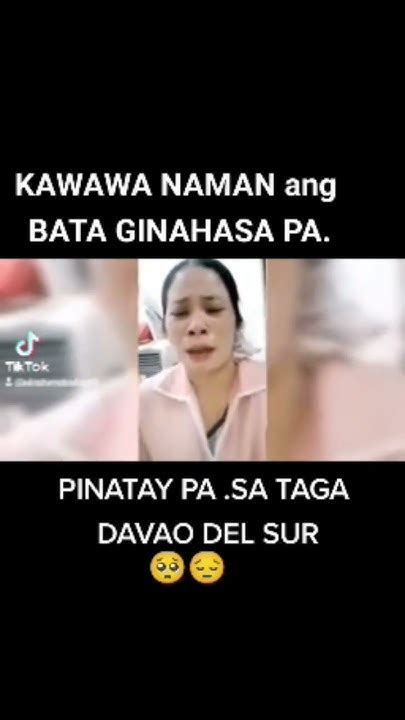 Kawawa Nman Ang Bata Ginahasa Pa Pinatay Pa Youtube
