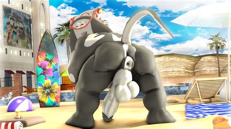 Rule 34 3d Anthro Anus Ass Ball Object Balls Beach Ball Beach Towel