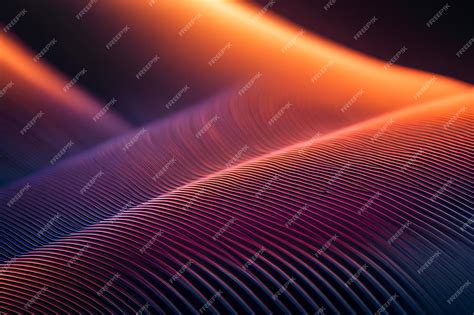 Premium Photo Dynamic Background With Colorful Flowing Lines And Shapes