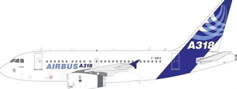 Inflight 200 IF318HOUSE IA Airbus A318 121 Airbus House Colors F