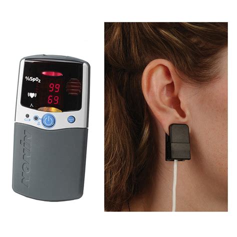 Palmsat 2500 Digital Pulse Ox Walarms And 8000q2 Ear Probe