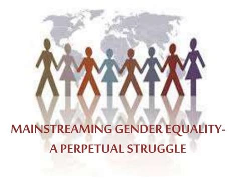 Gender Equality And Equity Pptx