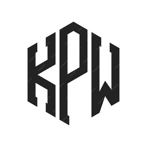 Premium Vector Kpw Logo Design Initial Letter Kpw Monogram Logo Using