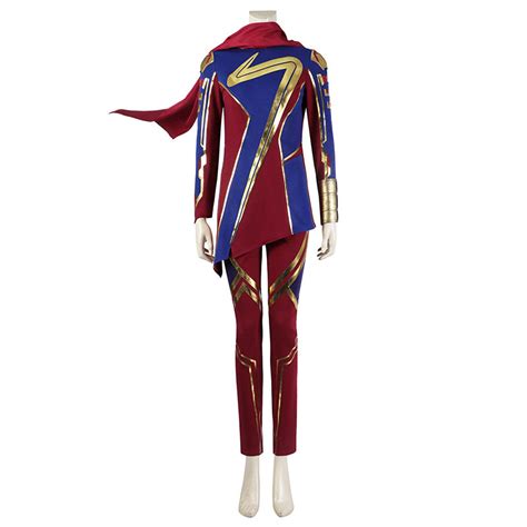 Marvel The Marvels Kamala Khan Ms Marvel Cosplay Costume Winkcosplay