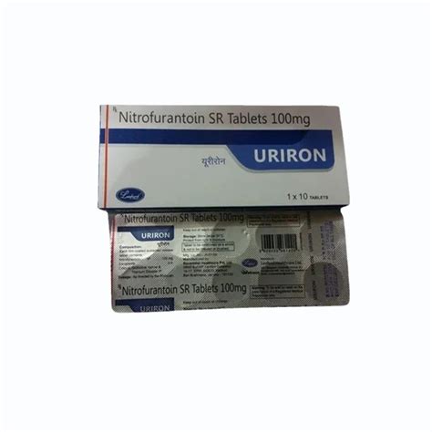 100mg Nitrofurantoin Tablet At Rs 174box Nitrofurantoin Tablet In