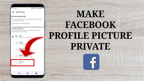 How To Make Profile Picture Private On Facebook YouTube