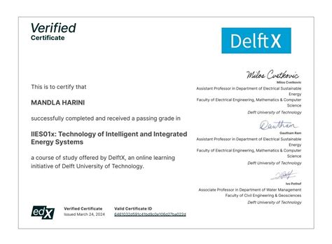 harini m on linkedin energysystems sustainability delftx edx techinnovation…