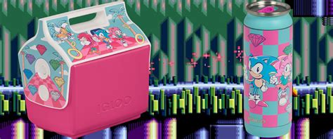 Sega And Igloo Reveal New Pastel Colored Sonic Themed Cooler Products Sonic
