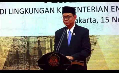 agus cahyono adi pindah ke bandung jadi kapus air tanah berita energi