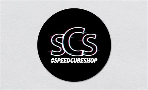 Distorted Decal Sticker Speedcubeshop