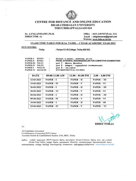 2 Ug All Course I Year Class Time Table Academic Year 2022 Pdf Science