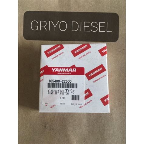 Jual Pir Seker Seher Ring Set Piston YANMAR TF ORIGINAL ORI ASLI Shopee Indonesia