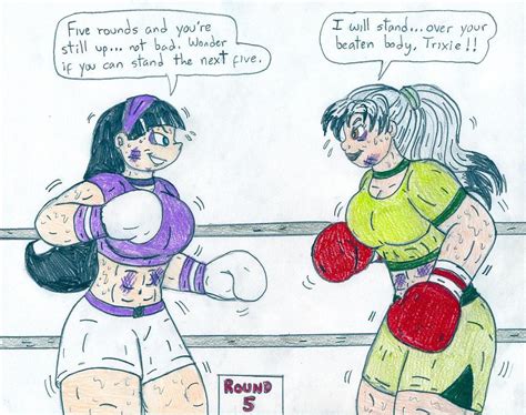 Boxing Trixie Tang Vs Eva Ramirez By Jose Ramiro On Deviantart
