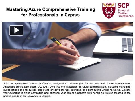 Ppt Mastering Azure Comprehensive Training For Professionals In