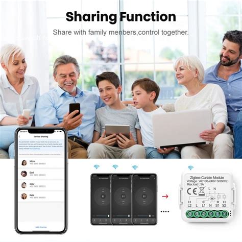 Zigbee Curtain Module Wifi Curtain Module Avatto Smart