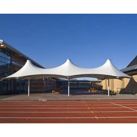 Conical Tensile Structure At Rs 350 Square Feet Tensile Roofing In