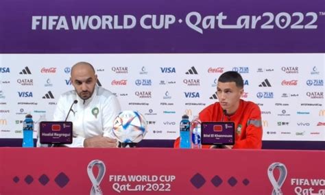 رياضة الركراكي نفكر في التأهل وإسعاد الجماهير المغربية