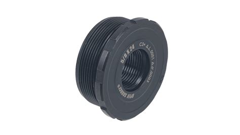 Precision Armament Open Source Direct Thread Suppressor Mount 5 8x24 Black