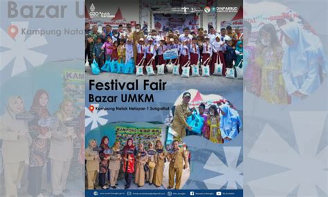 Pelaku UMKM Antusias Sambut Festival Fair Bazar UMKM Dinparbud